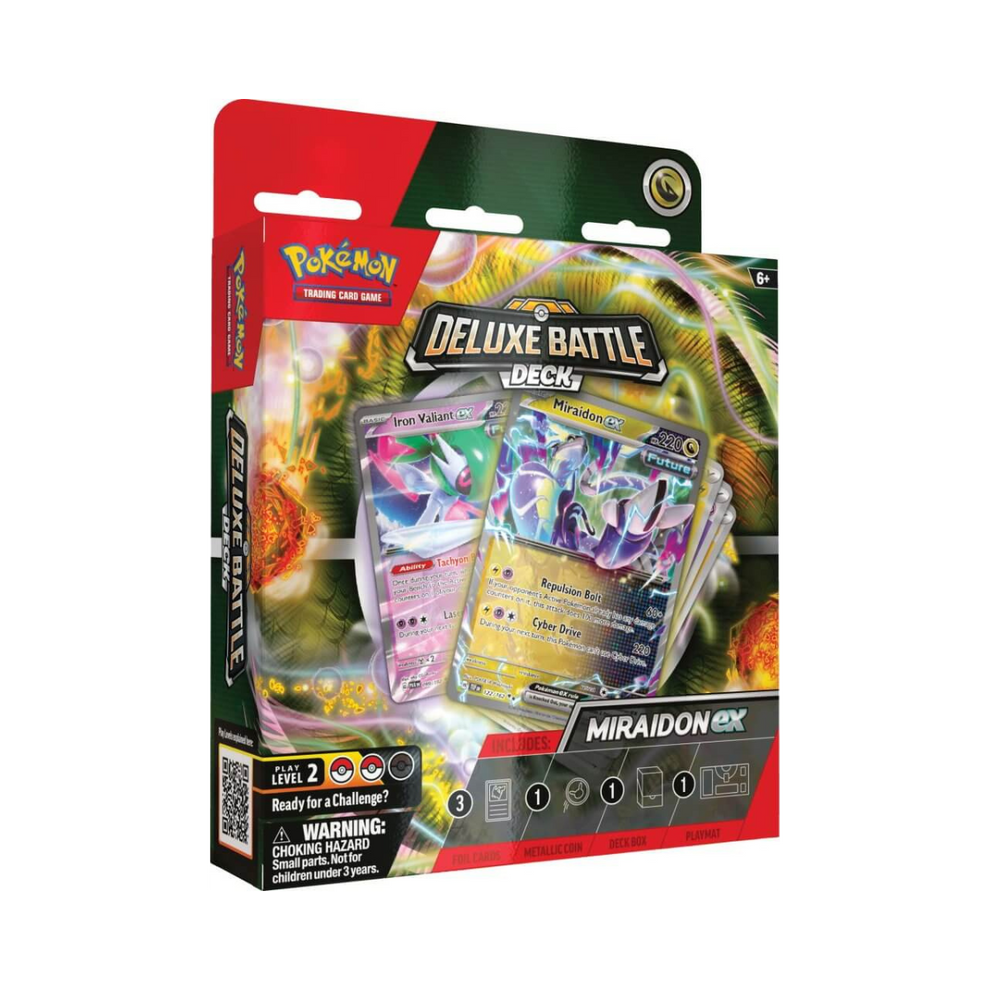 POKÉMON TCG Miraidon ex / Koraidon ex Deluxe Battle Deck – Obsession Gaming