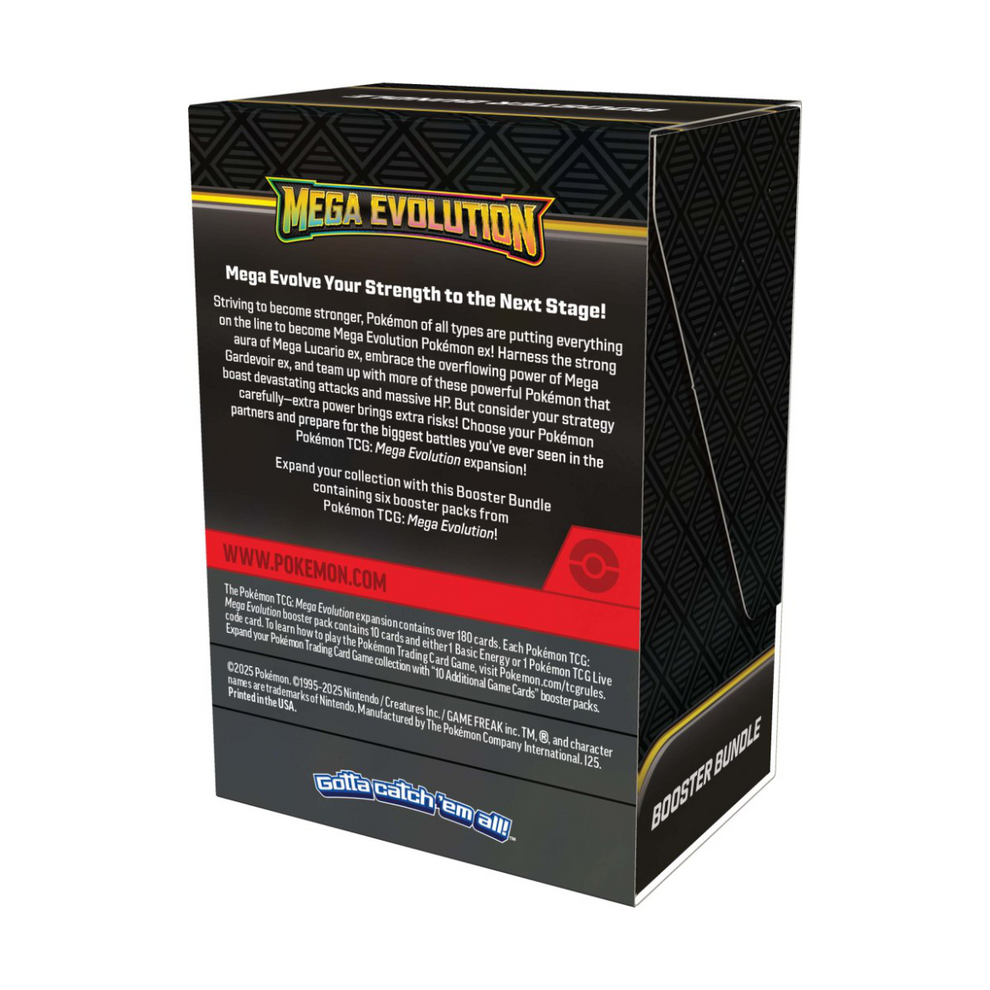 Pokémon TCG: Mega Evolution Booster Bundle – Obsession Gaming