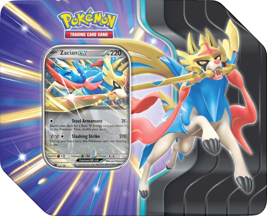 Pokémon TCG: Slashing Legends Tin – Obsession Gaming