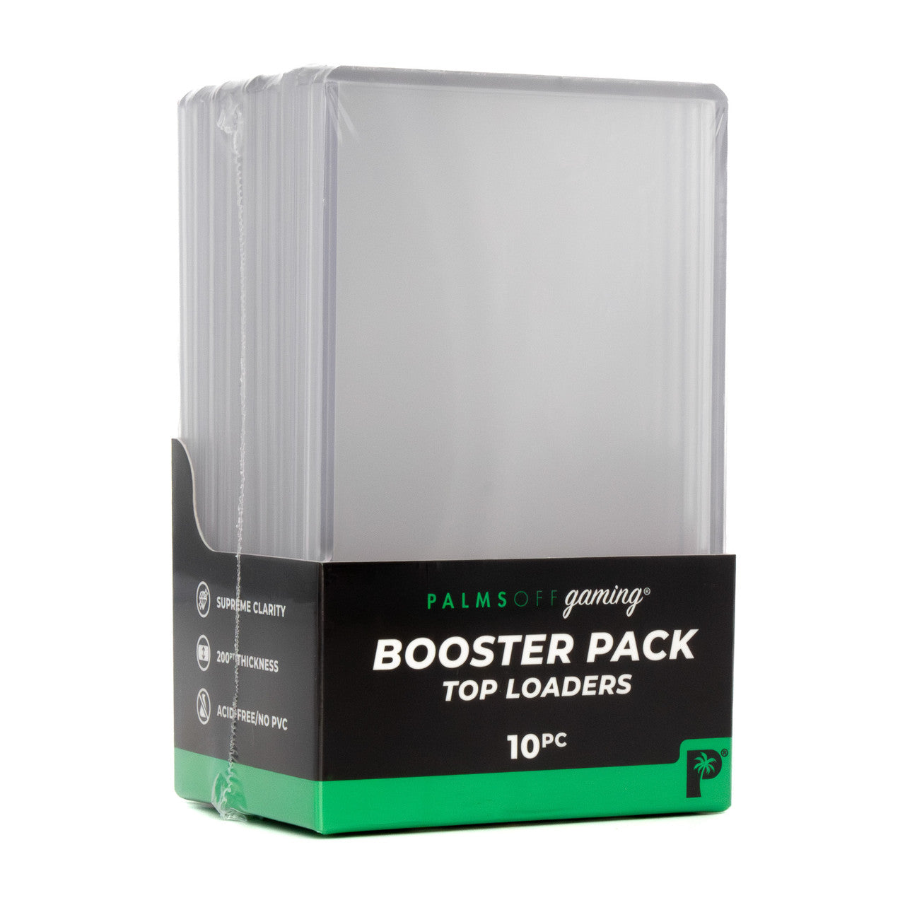 Palms Off Gaming - Booster Pack Top Loaders - Standard Size - 10pc ...